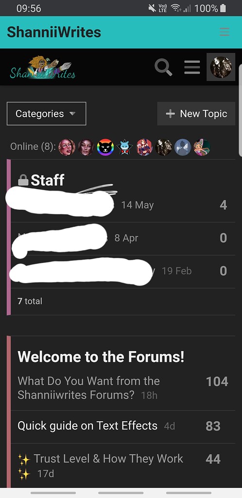 How the forum looks to a mod (with screenshots) - The Hangout - Dripping Quills